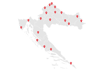 Državna geodetska uprava - Područni uredi za katastar