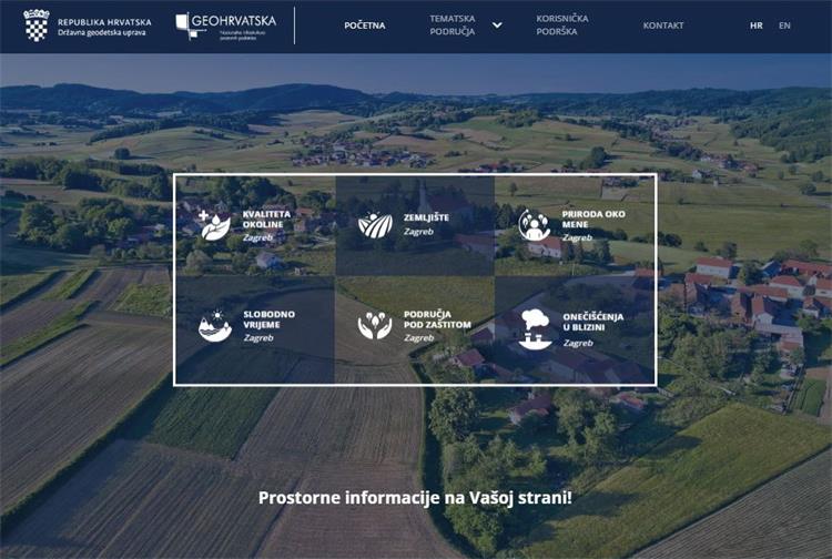 Državna geodetska uprava - Portal GeoHrvatska