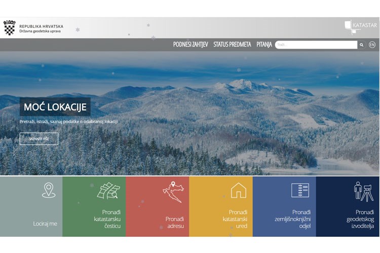 Državna geodetska uprava - Puštena u rad nadograđena verzija portala ...